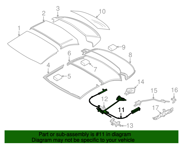 54377171223 - 2007-2013 BMW Drive Assembly (54-37-7-171-223) | BMW of ...