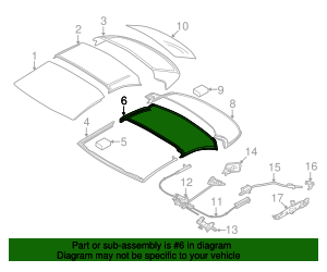 54377128761 - 2007-2010 BMW Center Seal (54-37-7-128-761) | BMW of ...