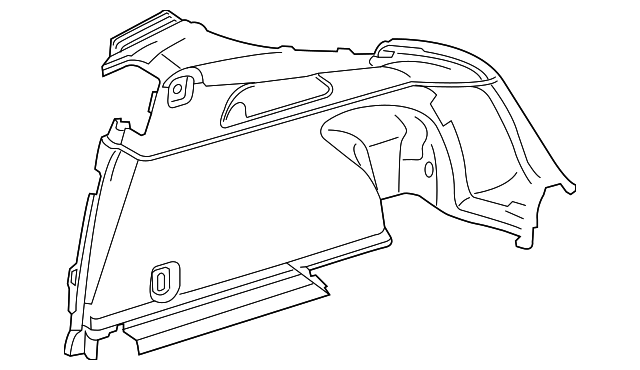 253-690-52-00-9J28 - Side Trim Panel 2017-2022 Mercedes-Benz | Mercedes ...
