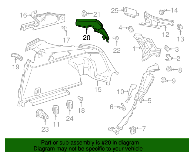 253-691-34-00 - Panel Cover 2017-2022 Mercedes-Benz | Mercedes-Benz USA ...