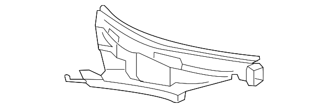 253-690-33-00-1B88 - Rear Pillar Trim 2017-2020 Mercedes-Benz ...