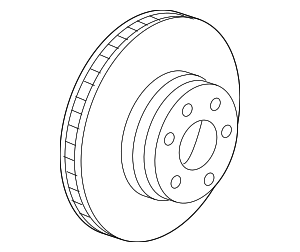 34112284901 - 2015-2019 BMW Front Brake Rotor (34-11-2-284-901) | BMW ...