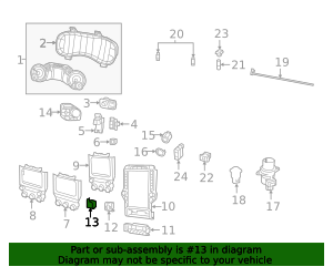 2019-2020 Ram Switch Blank Cover 68309258AB | TascaParts.com