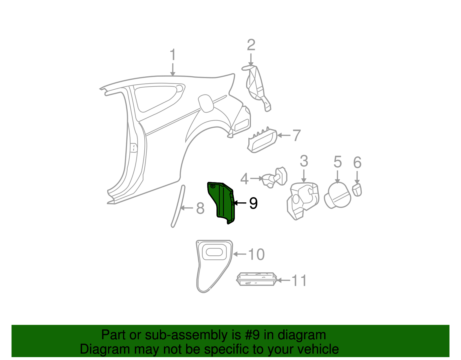 74551-TE0-A00 - Splash Shield 2008-2012 Honda Accord | Honda Parts Online