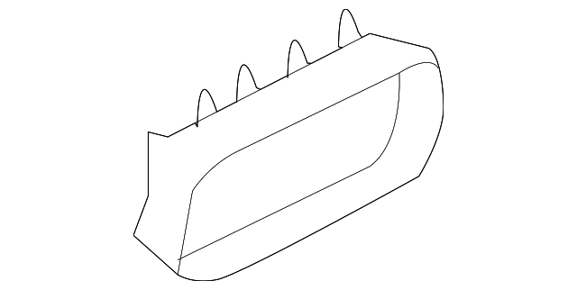 2013-2015 Honda Outlet Assembly, Rear Air 75450-T2A-A01 | hondapartswd