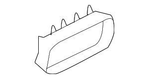 2013-2015 Honda Outlet Assembly, Rear Air 75450-T2A-A01 | hondapartswd