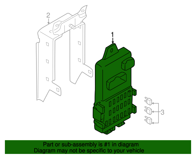 2002-2007 Subaru Impreza Junction Block 82201FE001 | QuirkParts