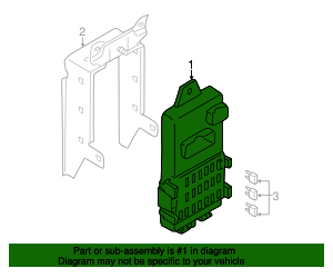 2002-2007 Subaru Impreza Junction Block 82201FE001 | QuirkParts