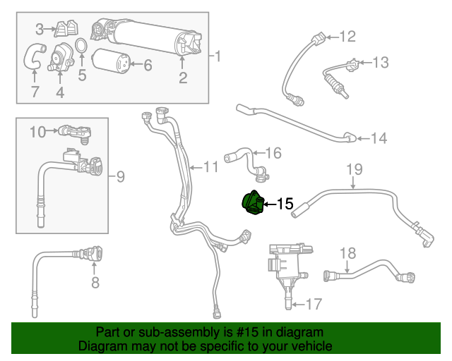 2011-2023 Mopar PCV Valve 68083202AC | Mopar Parts Canada