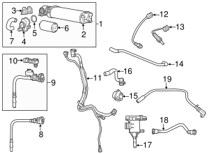 2011-2023 Mopar PCV Valve 68083202AC | Mopar Parts Canada