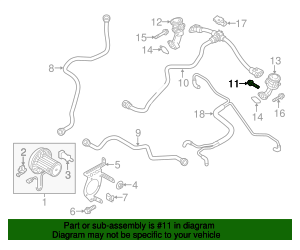 N-101-243-06 - Engine Water Pump Outlet Pipe Bolt 2008-2023 Audi | Euro ...