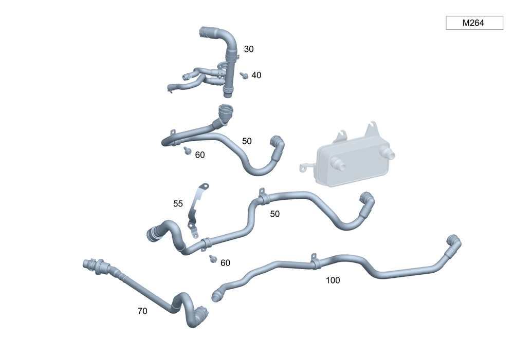 264-200-20-01 - Return Line 2016-2023 Mercedes-Benz | Mercedes-Benz USA ...