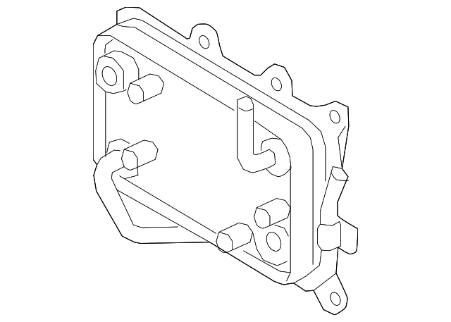 25620-D3000 - Automatic Transmission Oil Cooler 2017-2022 Kia | Kia ...