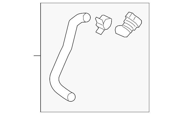 2017-2020 Kia Oil Cooler Tube 25414 F6500 | QuirkParts
