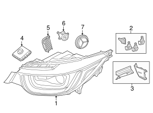 63118494844 - 2016-2023 BMW Lamp Control Module (63-11-8-494-844) | BMW ...