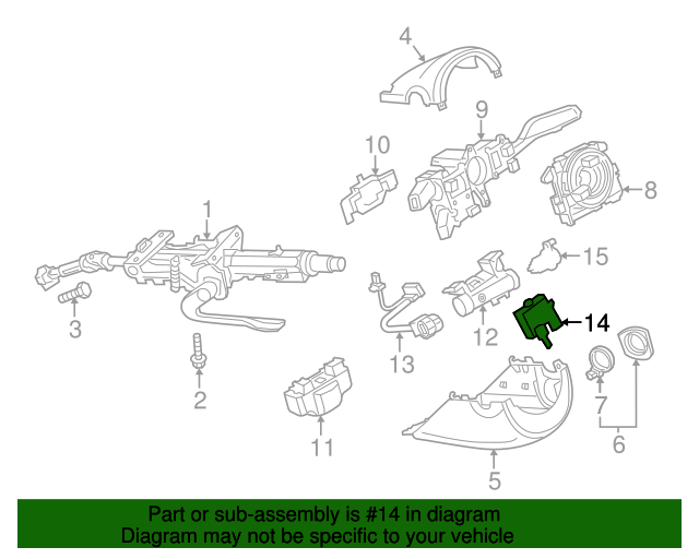 2006-2019 Audi Catch 1K0-953-527-D | OEM Parts Online