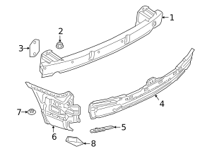 51128074015 - 2020-2022 BMW Center Support (51-12-8-074-015) | BMW of ...