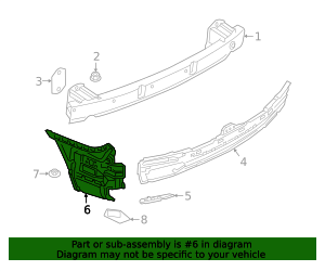 51128076817 - 2020-2022 BMW Side Support (51-12-8-076-817) | BMW of ...