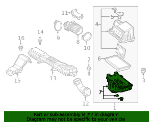 17701-F2010 - Air Cleaner Cover - 2019-2023 Toyota | OEM Genuine Toyota ...