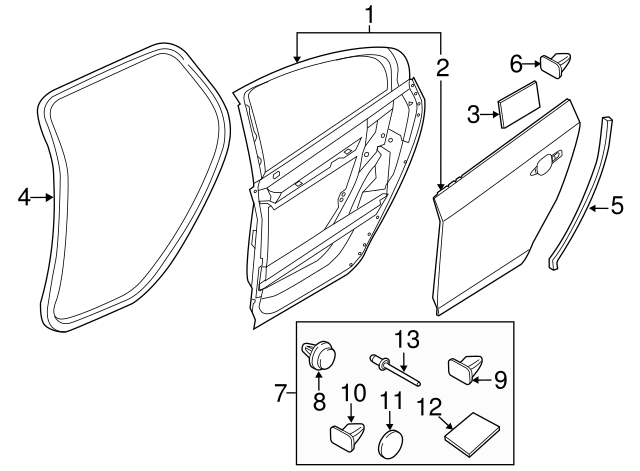 2011-2018 Volvo Mount Kit Seal 31109081 | OEM Euro Parts
