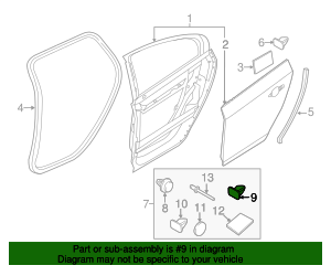 2011-2018 Volvo Mount Kit Clip 30648194 | TascaParts.com