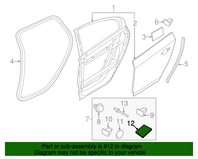 2011-2018 Volvo Mount Kit Seal 31109081 | OEM Euro Parts