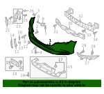 GSH7-50-031-BB - Bumper Cover - 2018-2020 Mazda 6 | Werner Mazda Parts