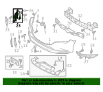2018-2021 Mazda 6 Seal Plate - Driver's Side (LH) GSH7-50-1V0 ...