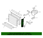 17119487034 - 2016-2018 BMW Radiator Bracket (17-11-9-487-034) | BMW of ...