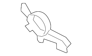 51447342183 - 2014-2019 BMW Speaker Grille Bracket (51-44-7-342-183 ...