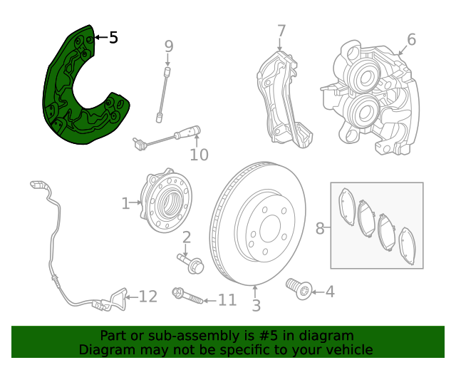 167-421-53-00 - Splash Shield 2020-2024 Mercedes-Benz | Mercedes-Benz ...