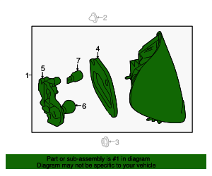 2015-2018 Mercedes-Benz Tail Light Assembly 205-906-19-02 ...