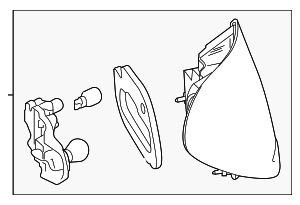 205-906-21-02-64 - Rear Lamp Combination 2008-2018 Mercedes-Benz ...