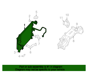 2008-2012 Jeep Liberty Radiator 68033227AA | Mopar Depot