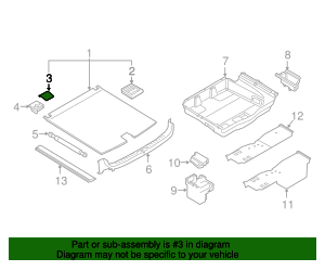 51477415424 - 2015-2019 BMW X6 Hinge (51-47-7-415-424) | BMW of South ...