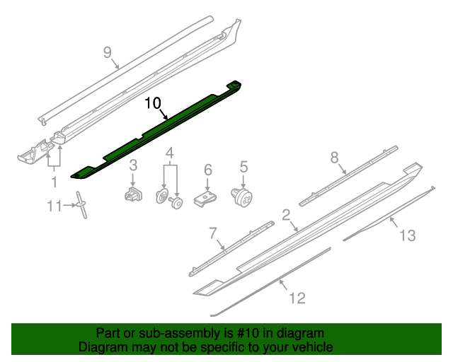 2011-2018 Volvo Protect Plate - Driver's Side (LH) 31283091 ...