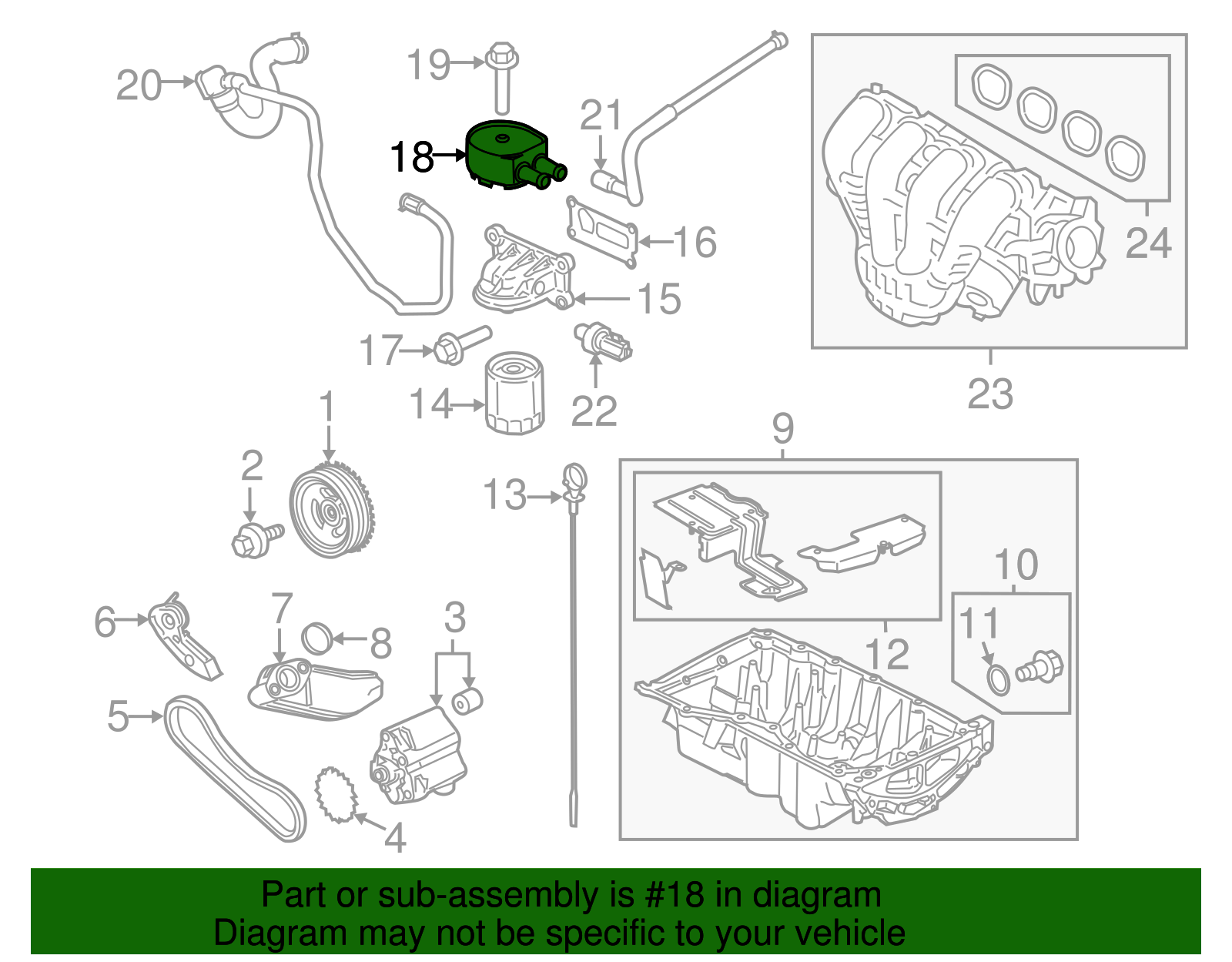2012-2024 Ford Oil Cooler BB3Z-6A642-A | OEM Parts Online