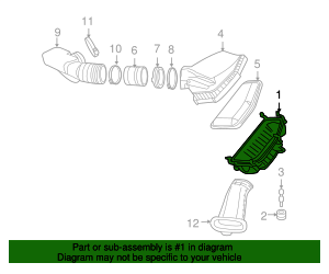 2008-2017 GM Air Cleaner Housing 92290228 | GMPartsDirect.com