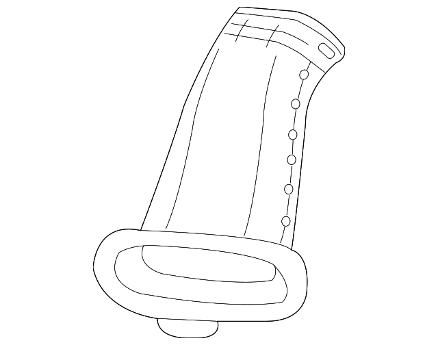 2008-2017 GM Front Intake Air Duct 92066872 | OEM Parts Online