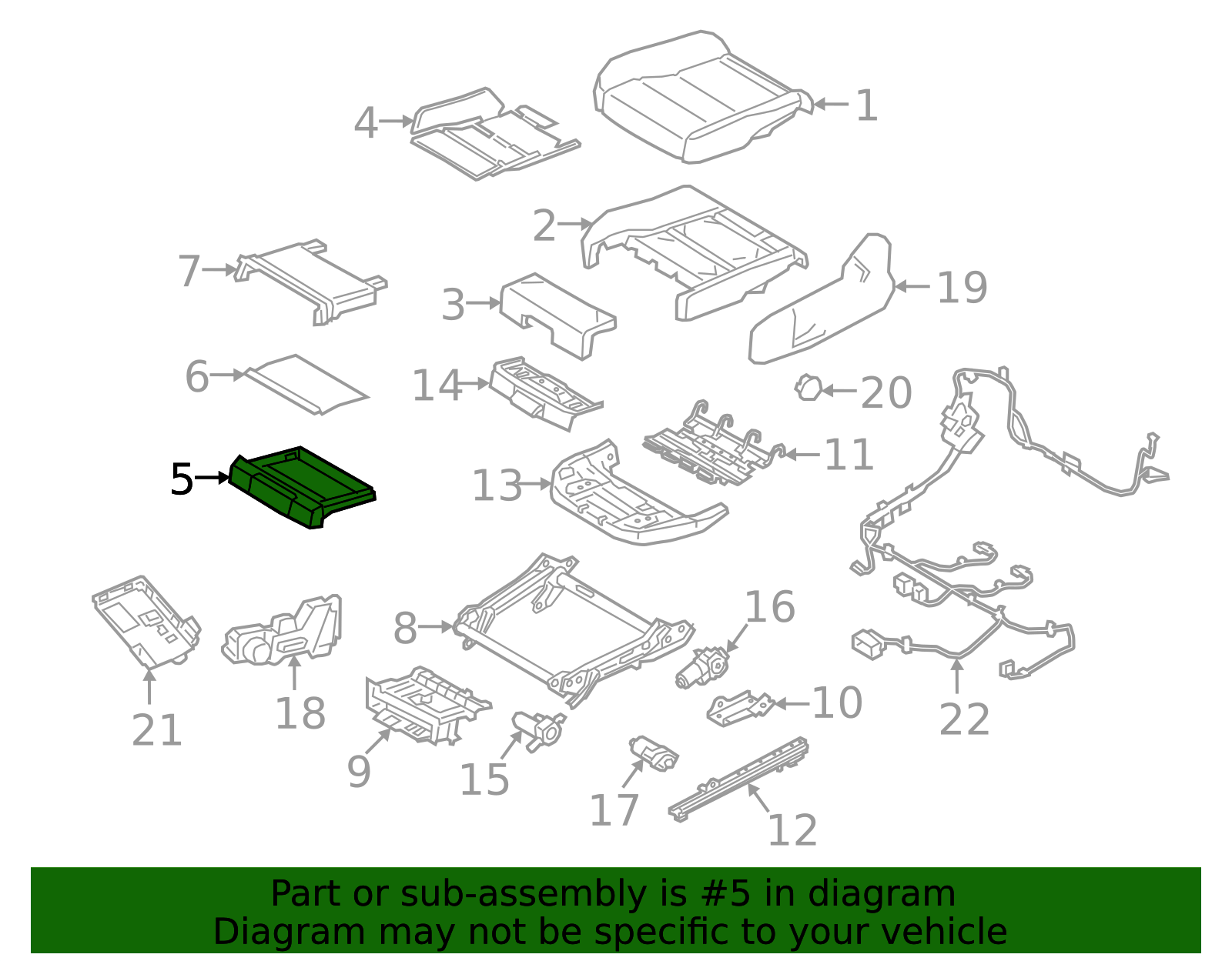 31699035 - High-Quality Seat Storage Drawer for 2019-2025 Volvo ...