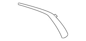 213-885-63-06 - Side Molding 2021-2023 Mercedes-Benz | Mercedes-Benz ...