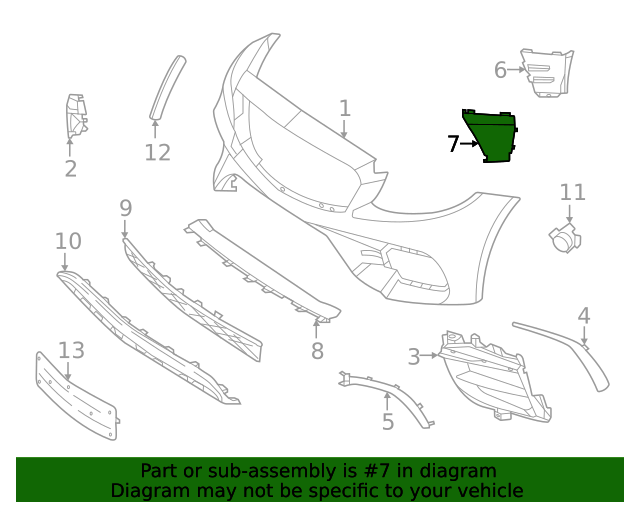 213-885-86-06 - Outer Duct 2021-2023 Mercedes-Benz | Mercedes-Benz USA ...