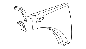 F75Z-9E453-AA - Vacuum Reservoir - 1997-1999 Ford | Eastgate Ford Parts