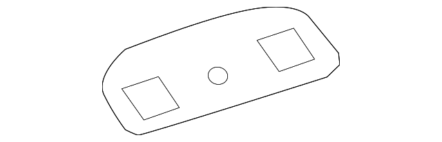 2018 Cadillac CT6 Light Platinum Passenger Side Roof Rail Rear Reading ...