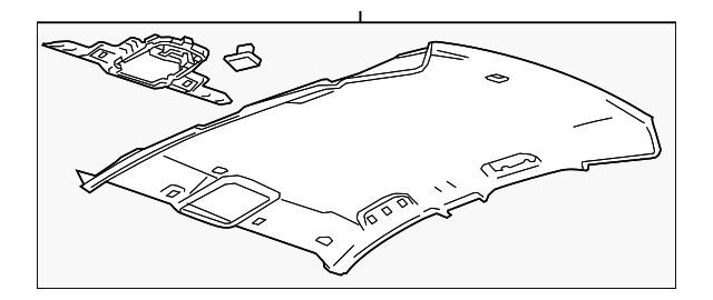 2019-2020 Cadillac CT6 Headliner 84635607 | TascaParts.com