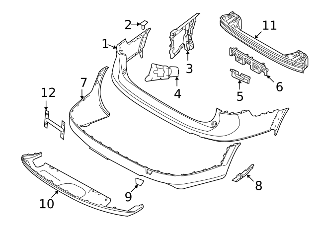 31455306 - Lower Cover - 2021 Volvo V90 Cross Country | My Swedish Parts