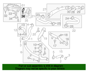 2009-2016 Volkswagen Touareg Throttle Valve Seal 059-145-865 | OEM ...