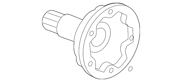 2017-2020 Cadillac CT6 Rear Axle Shaft 23417958 | GMPartsDirect.com