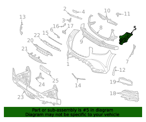 2020-2023 Mercedes-Benz Side Mount 167-885-02-06 | MB OEM Parts