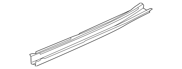 2013-2019 Mazda CX-5 Floor Side Rail Reinforcement - Passenger Side (RH ...